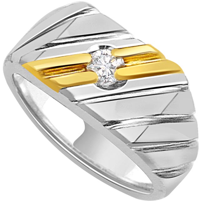 0.20 Ct Diamond Men's Solitaire Rings SDR357 -Solitaire Diamond Mens ...