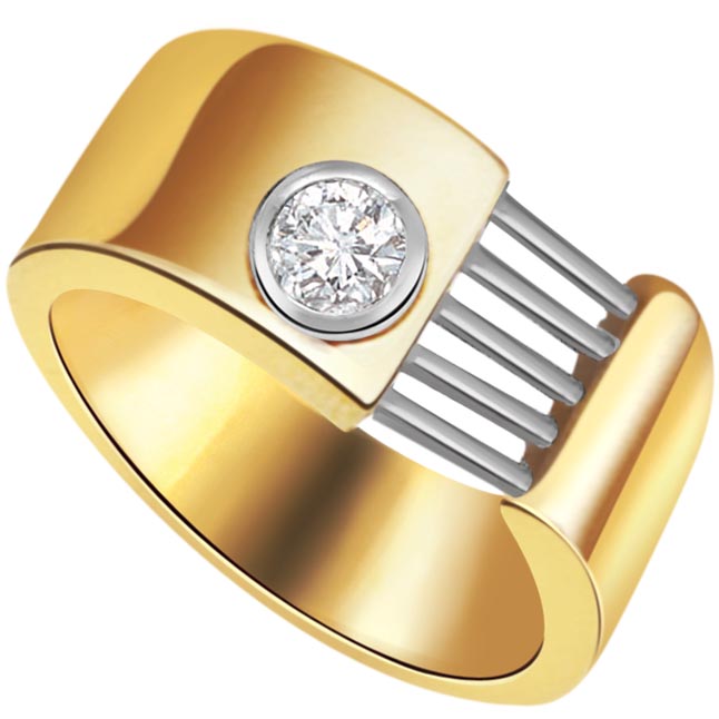0.20 Ct Diamond Men's Solitaire Rings SDR360 -Solitaire Diamond Mens ...