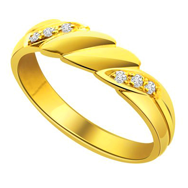 Designer Diamond Rings, Gold Rings for Women, Fashion Rings - Surat Diamond