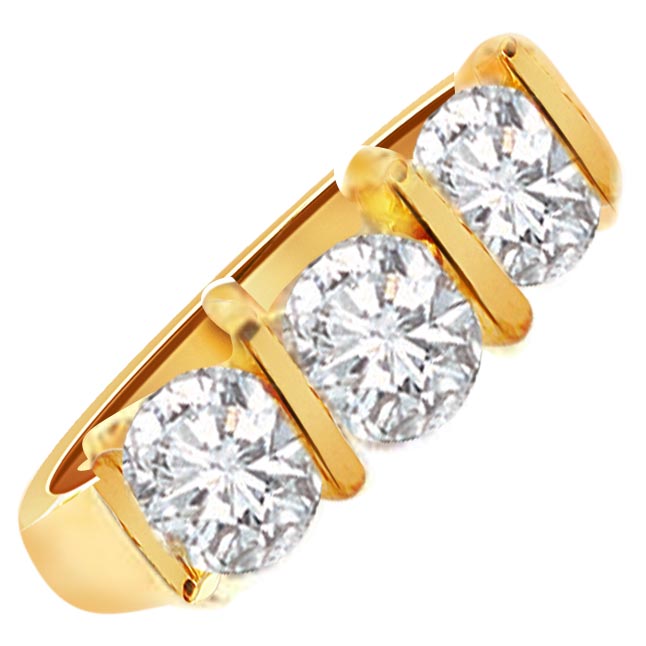 3 Diamond Rings, Buy Trendy & Classic 18kt Diamond Gold Ring at ...