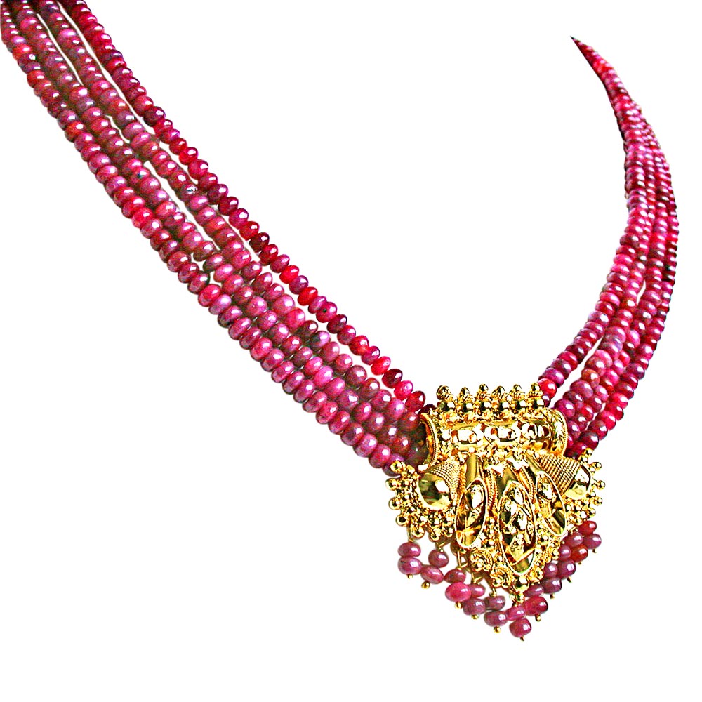 Red Ruby Necklace